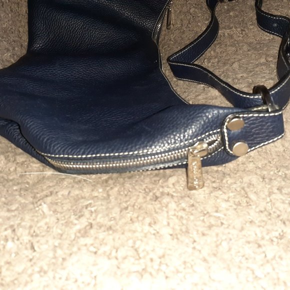 Kesslord | Bags | Kesslord Parissnavy Blue Pebbled Leather | Poshmark